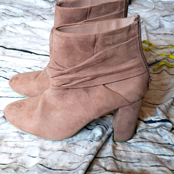 Report | Shoes | Report Booties 4 Inch Heels Light Pink | Poshmark